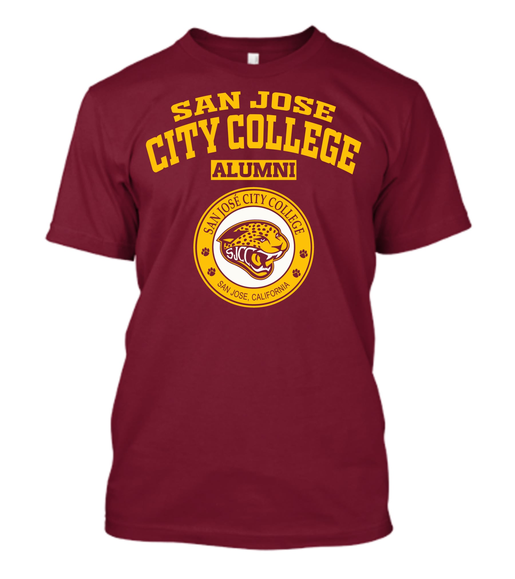 San Jose City College Alumni SJCC San Jose California T-Shirt