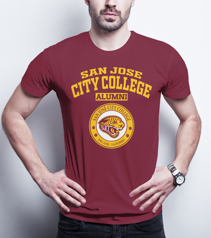San Jose City College Alumni SJCC San Jose California T-Shirt