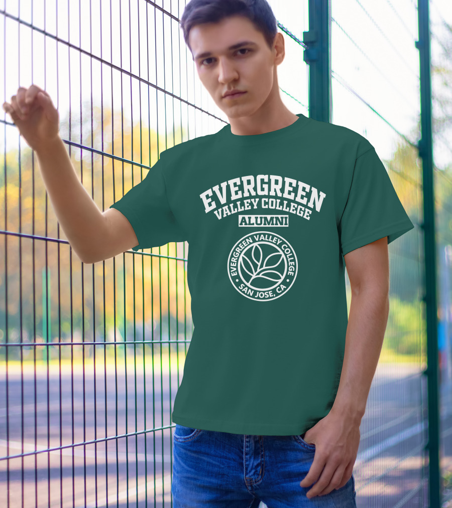 EVERGREEN VALLEY COLLEGE ALUMNI SAN JOSE CA T-Shirt