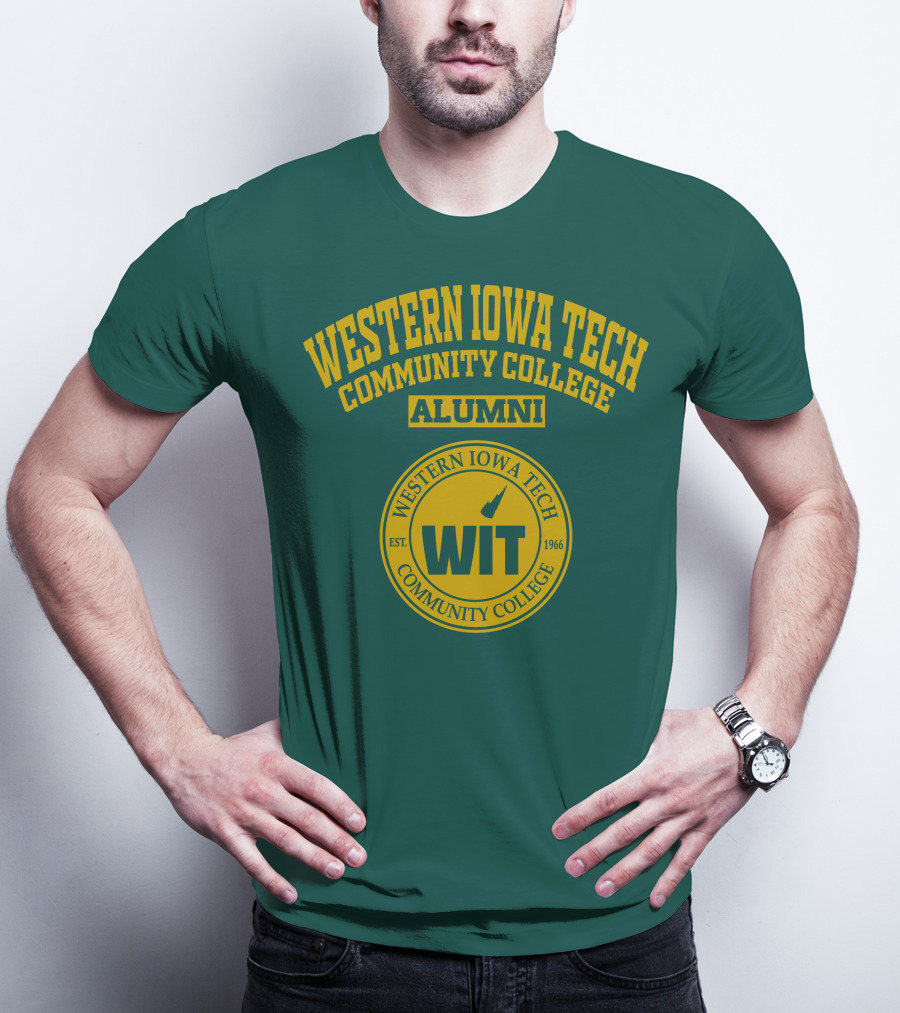 Western Iowa Tech Community College Alumni WIT Logo Est. 1966 T-Shirt
