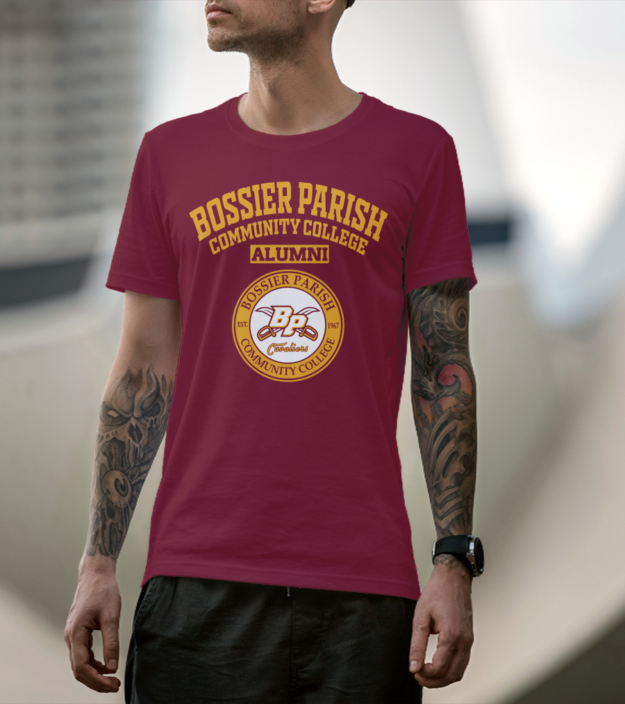 Bossier Parish Community College Alumni BP Cavaliers Est. 1967 T-Shirt