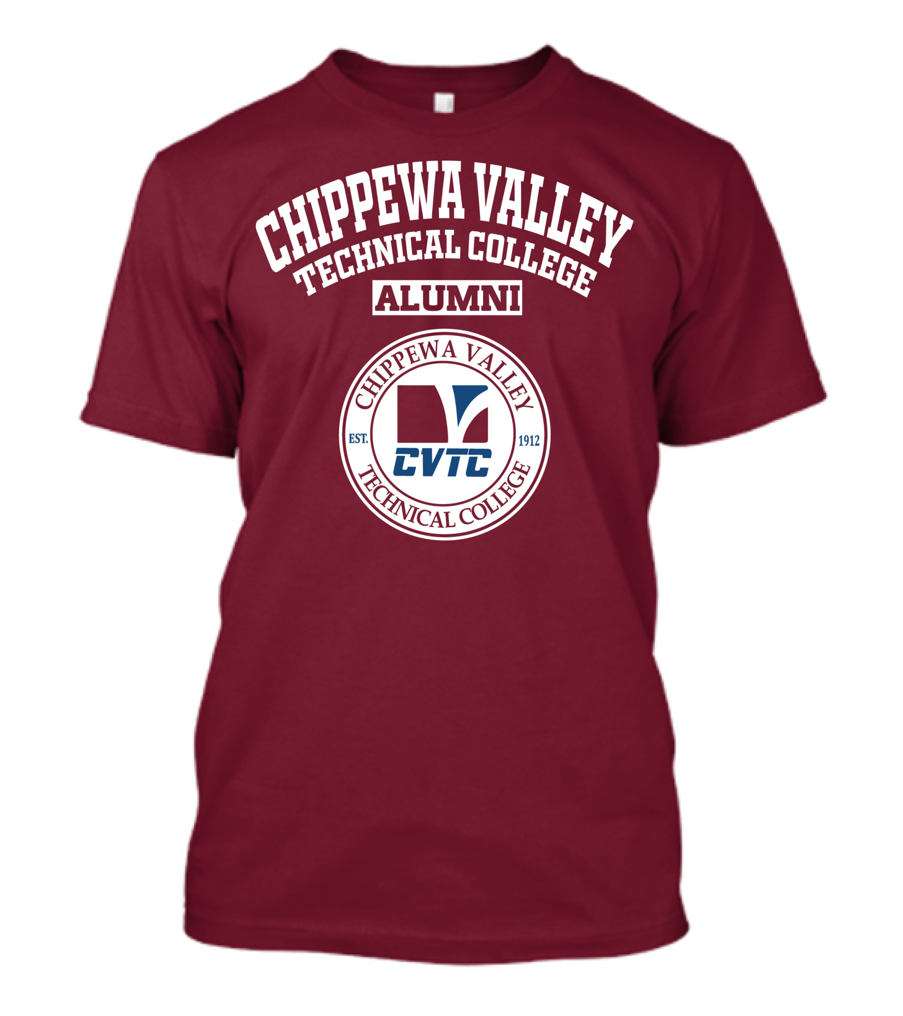 Chippewa Valley Technical College CVTC Alumni Est. 1912 T-Shirt
