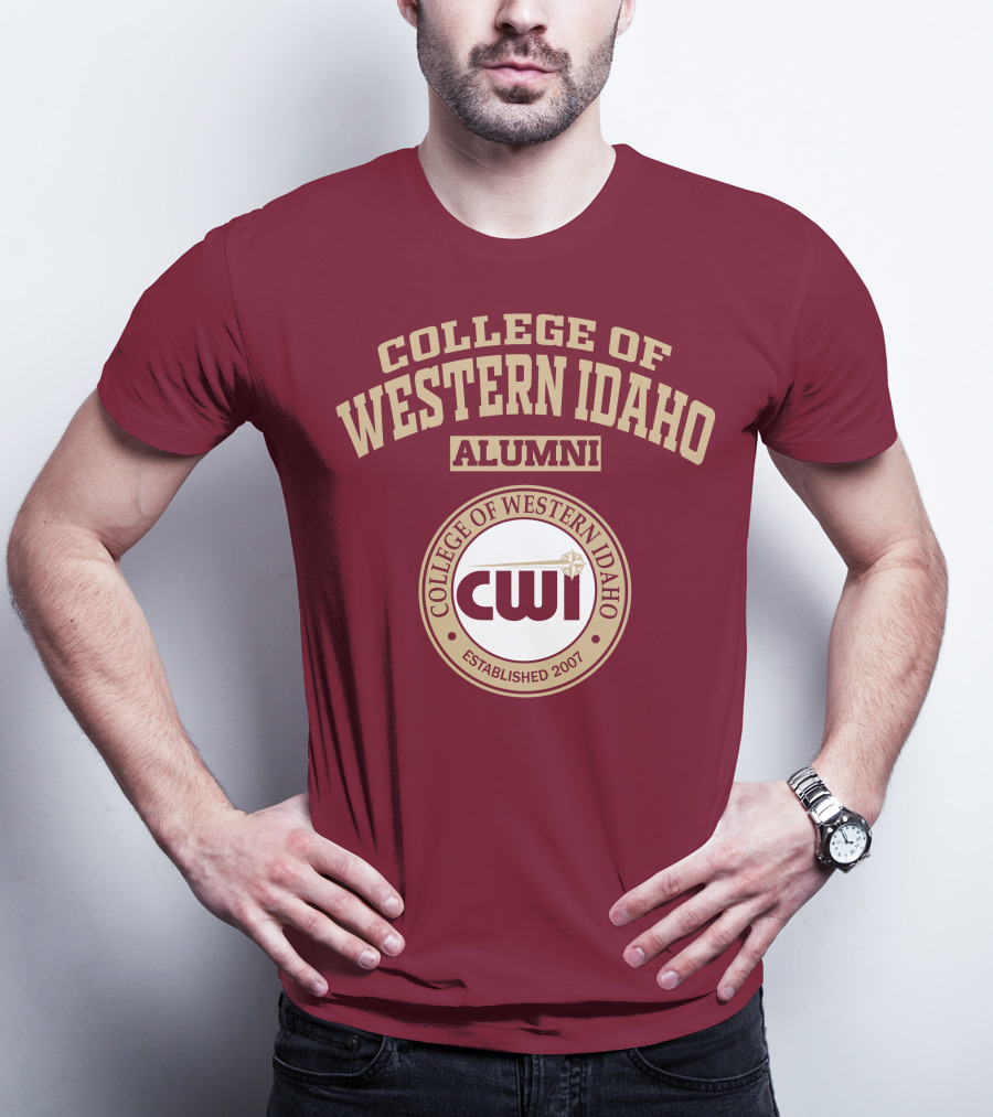 College Of Western Idaho Alumni Established 2007 CWI T-Shirt