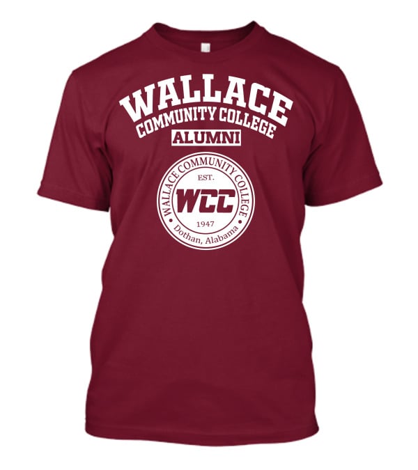 Wallace Community College Alumni WCC Dothan Alabama Est 1947 T-Shirt