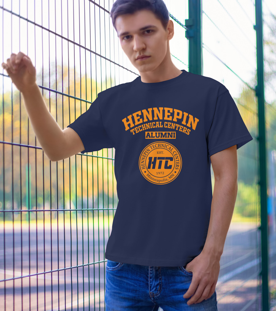 Hennepin Technical Centers Alumni HTC Est. 1972 Minneapolis MN T-Shirt