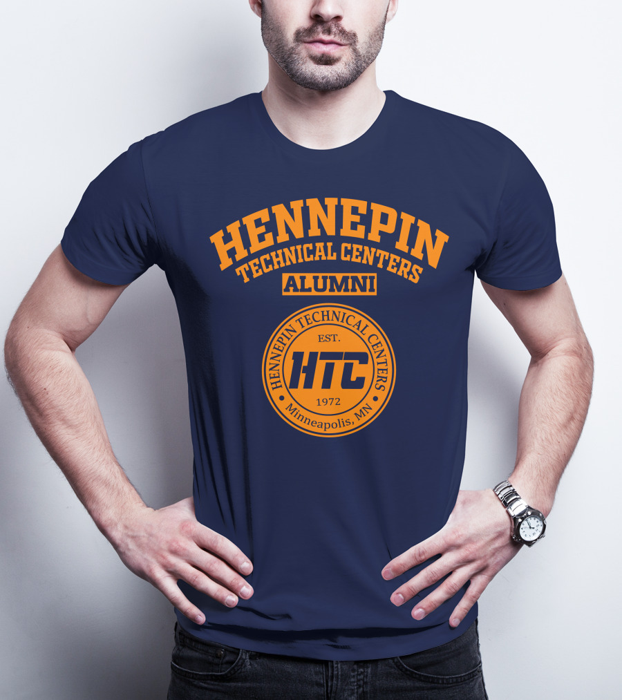 Hennepin Technical Centers Alumni HTC Est. 1972 Minneapolis MN T-Shirt