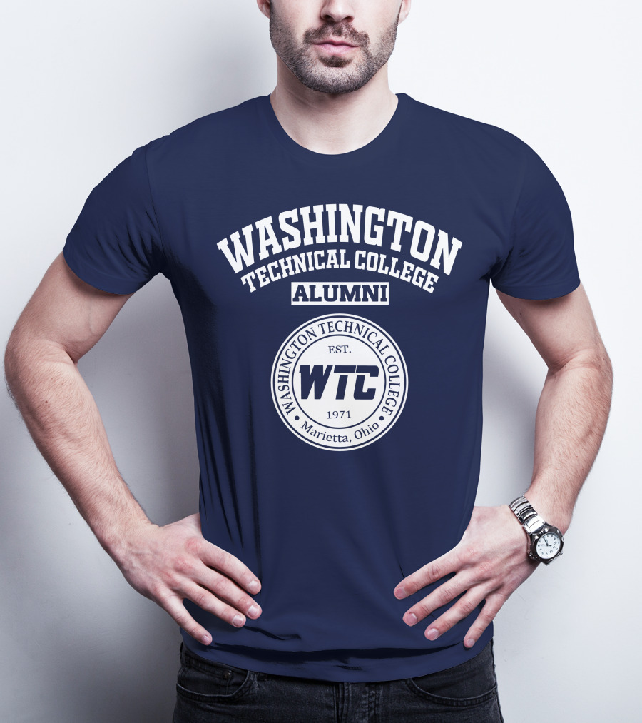 Washington Technical College Alumni WTC Marietta Ohio 1971 T-Shirt