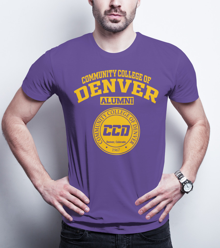 Community College Of Denver Alumni CCD 1967 Denver Colorado T-Shirt