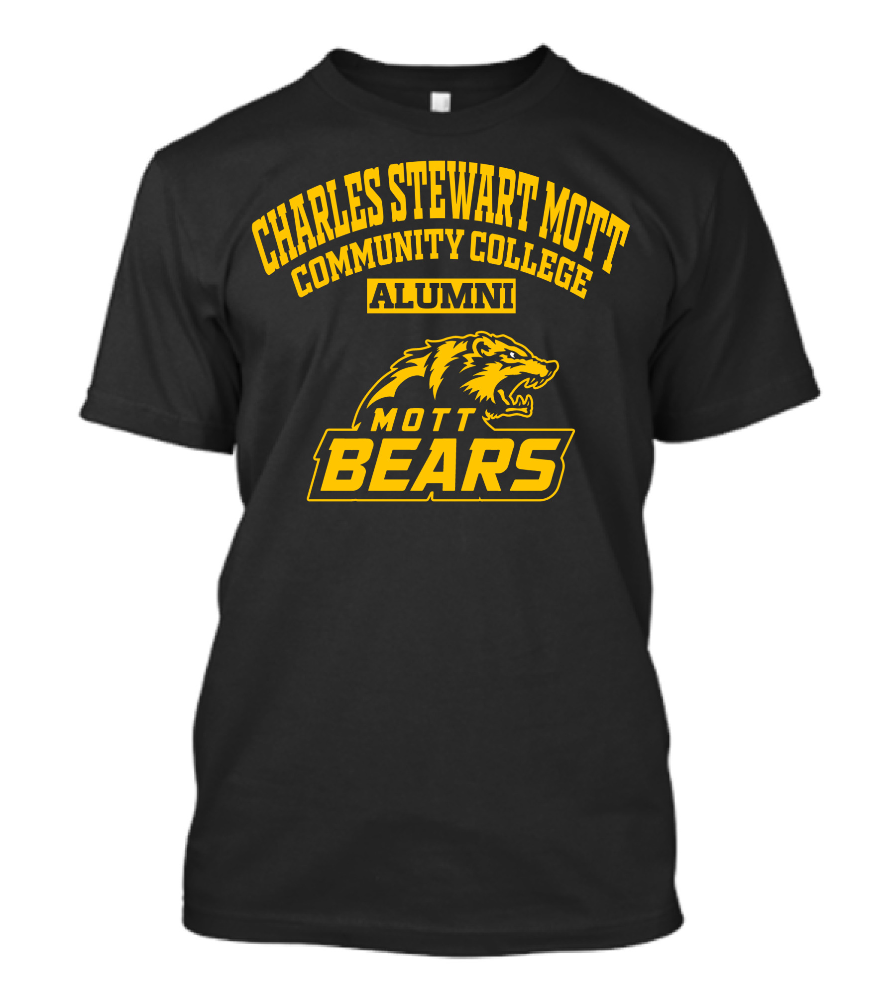 Charles Stewart Mott Community College Alumni Mott Bears T-Shirt