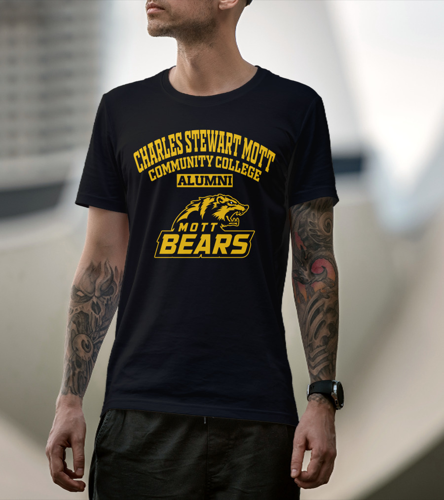 Charles Stewart Mott Community College Alumni Mott Bears T-Shirt