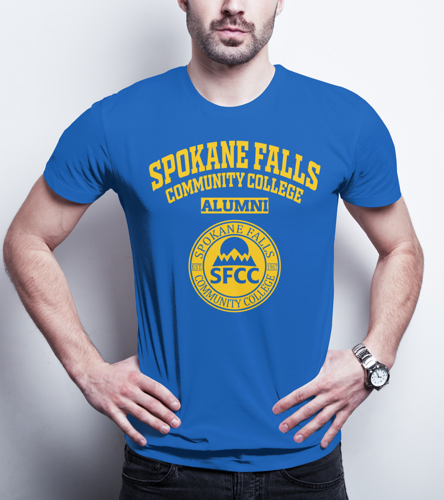 Spokane Falls Community College Alumni SFCC EST 1967 T-Shirt