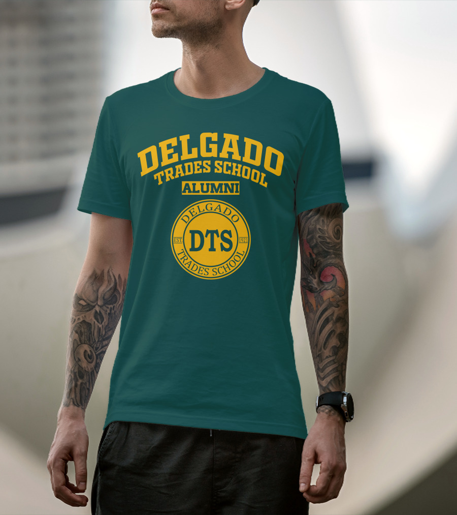 Delgado Trades School Alumni DTS EST 1921 T-Shirt