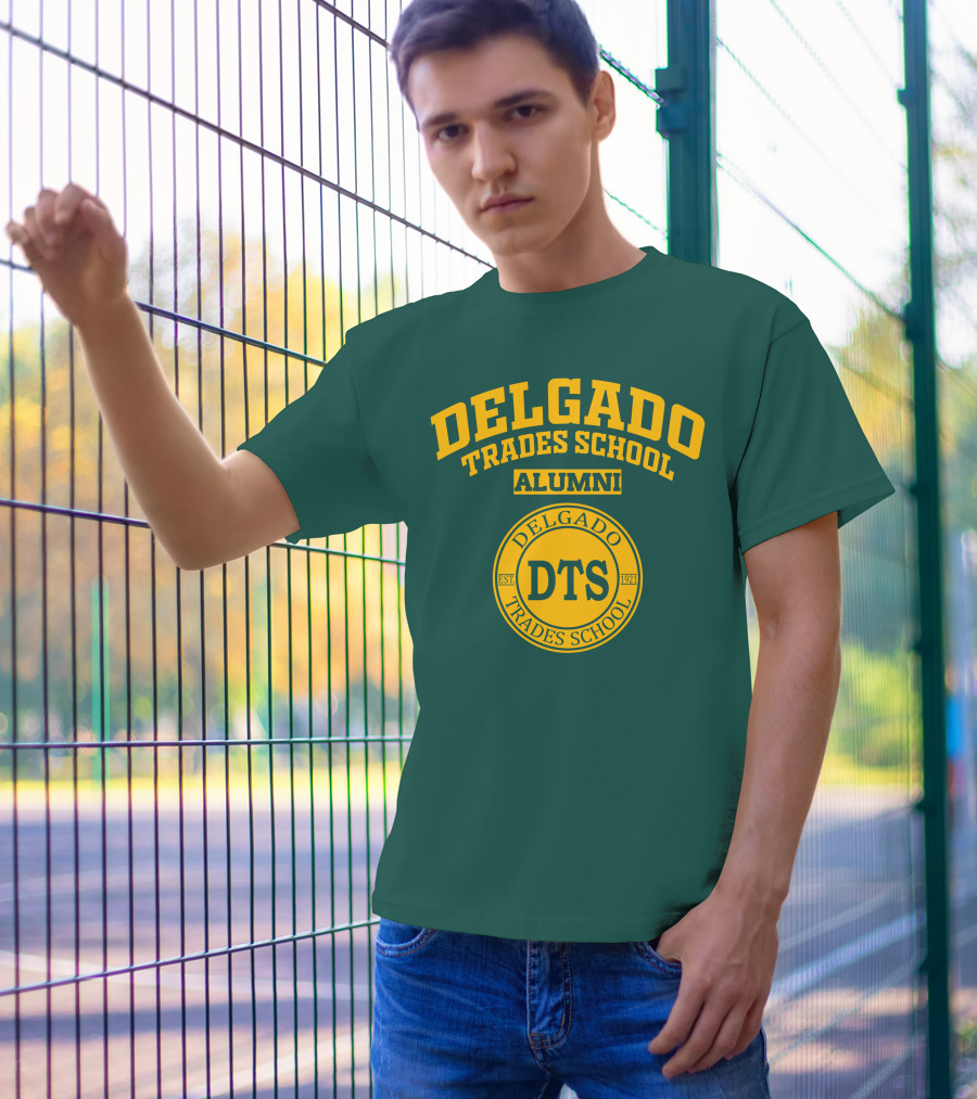 Delgado Trades School Alumni DTS EST 1921 T-Shirt