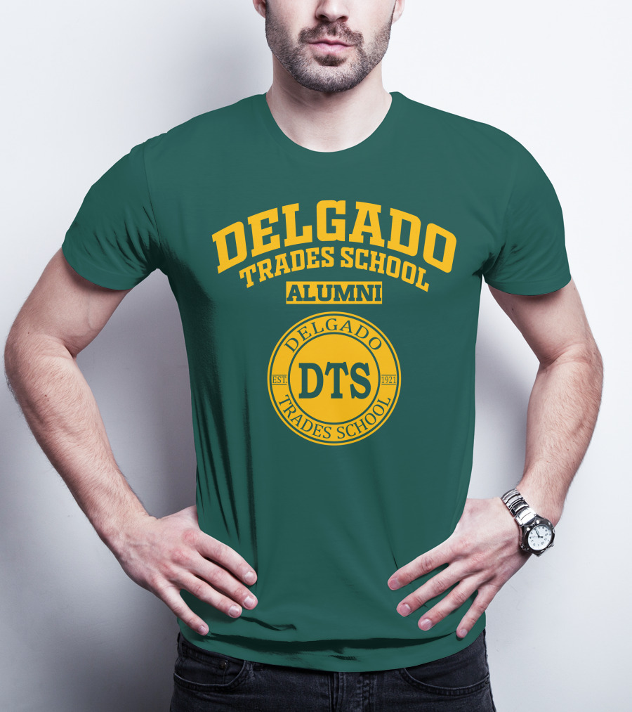 Delgado Trades School Alumni DTS EST 1921 T-Shirt