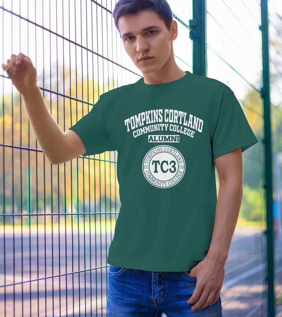 Tompkins Cortland Community College Alumni TC3 Est. 1968 T-Shirt