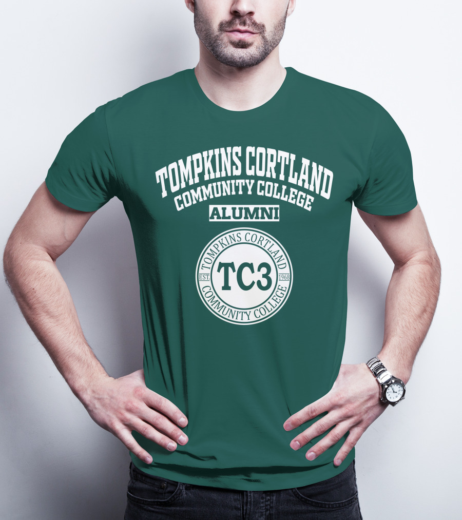 Tompkins Cortland Community College Alumni TC3 Est. 1968 T-Shirt