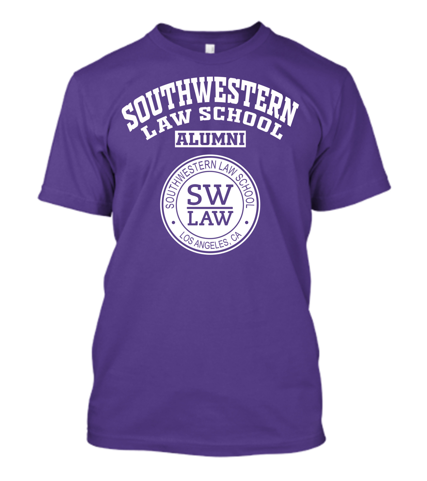 Southwestern Law School Alumni SW Law Los Angeles CA T-Shirt
