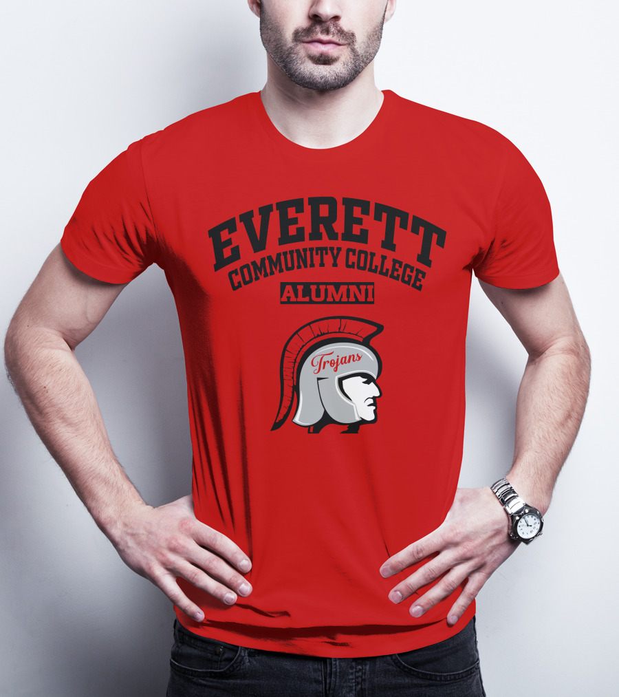 Everett Community College Alumni Trojans T-Shirt