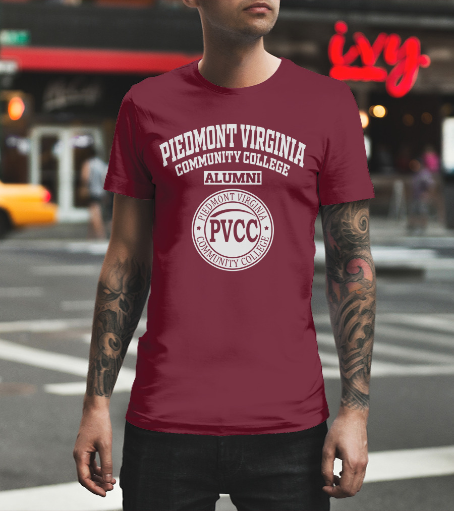 Piedmont Virginia Community College PVCC Alumni T-Shirt