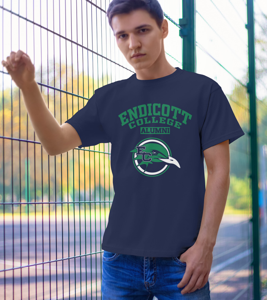 Endicott College Alumni Ec Logo Emblem T-Shirt
