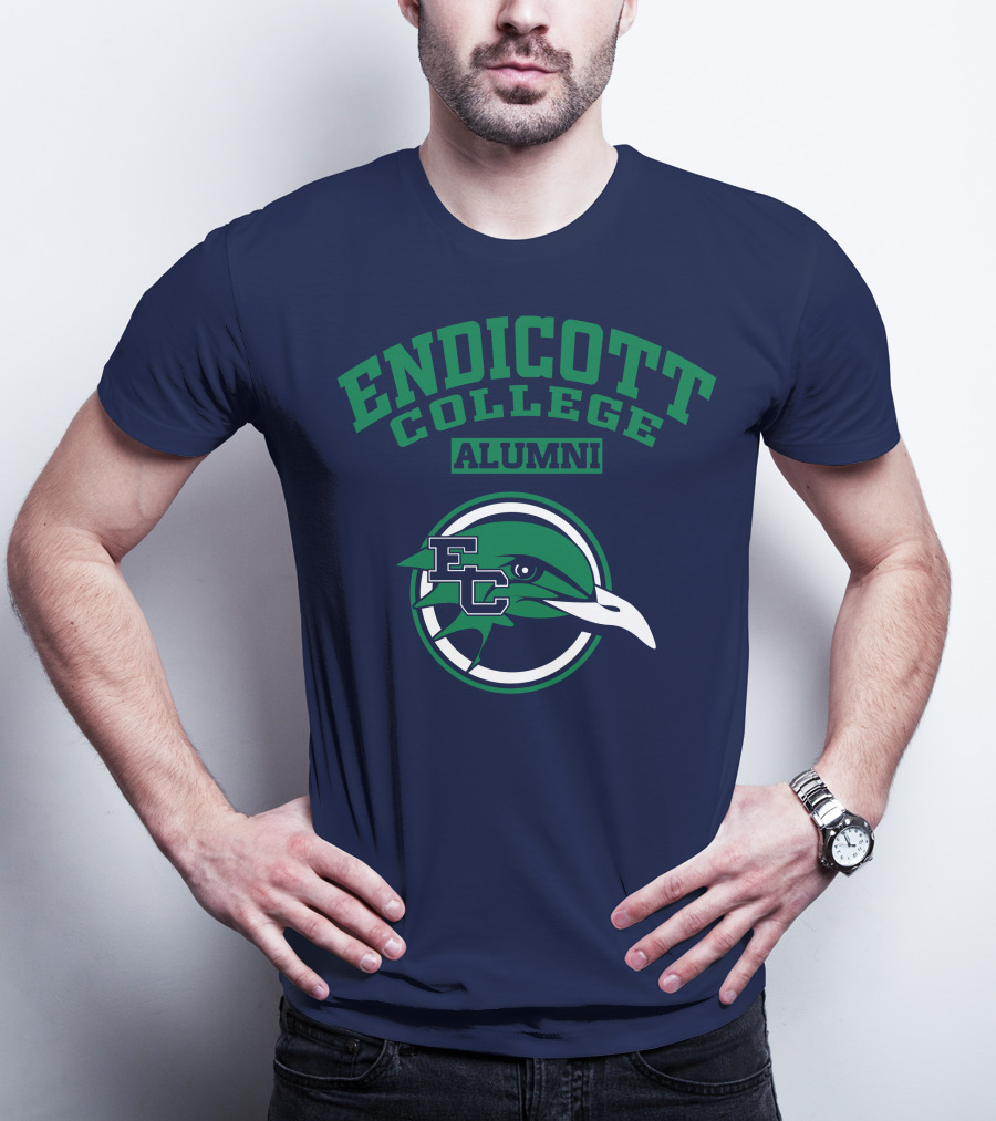 Endicott College Alumni Ec Logo Emblem T-Shirt