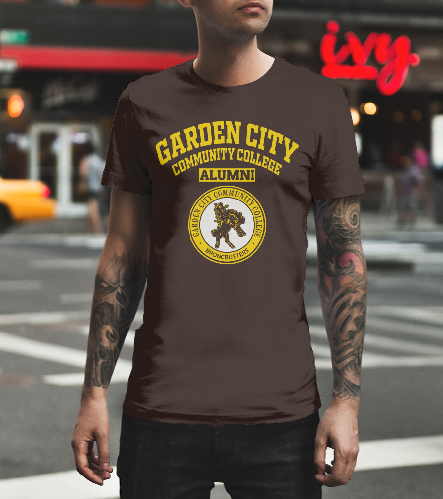 Garden City Community College Alumni Broncbusters T-Shirt