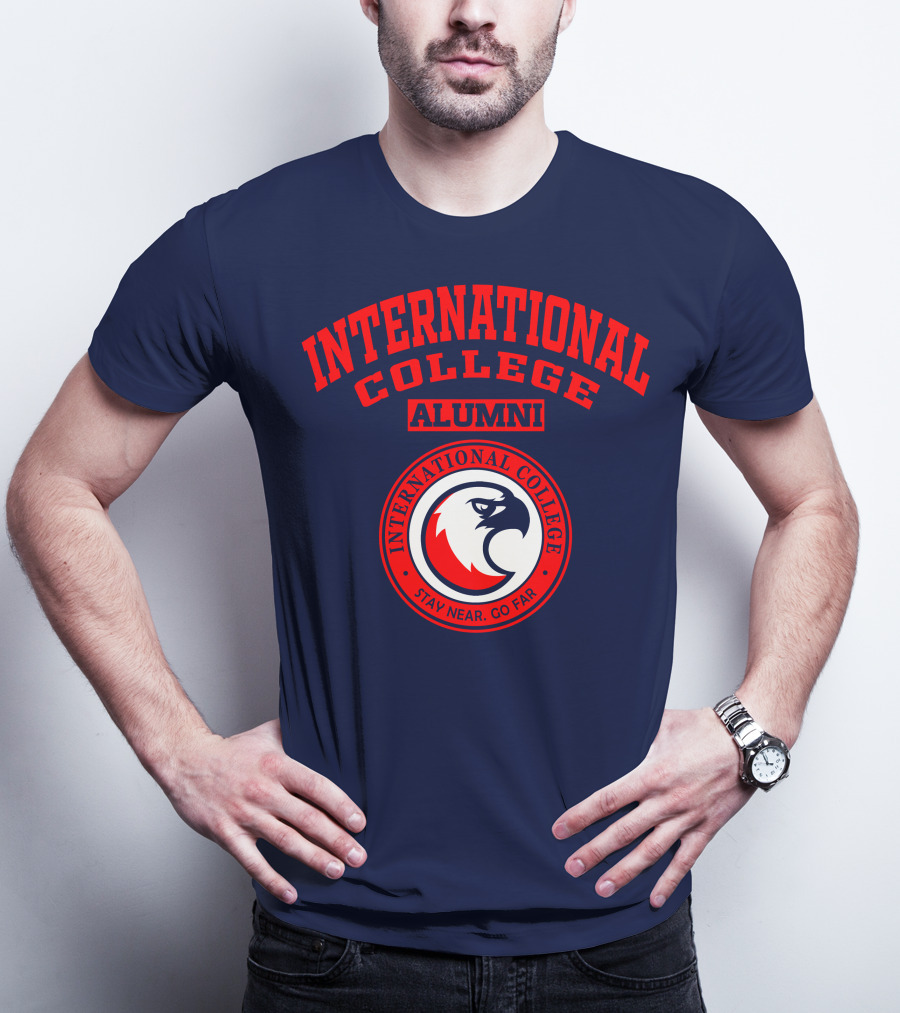 International College Alumni Stay Near Go Far T-Shirt