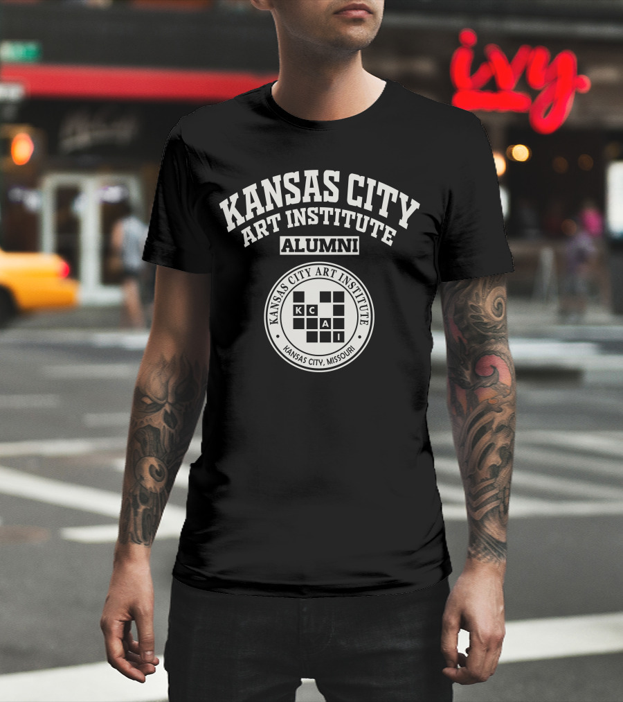 Kansas City Art Institute Alumni KCAI Logo Kansas City Missouri T-Shirt