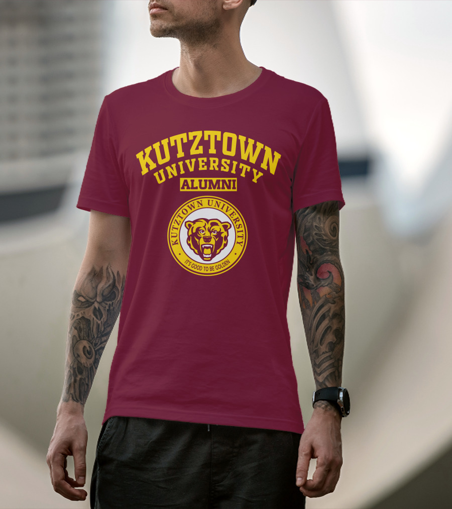 Kutztown University Alumni Bear It's Good To Be Golden T-Shirt