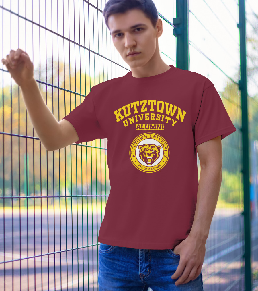 Kutztown University Alumni Bear It's Good To Be Golden T-Shirt