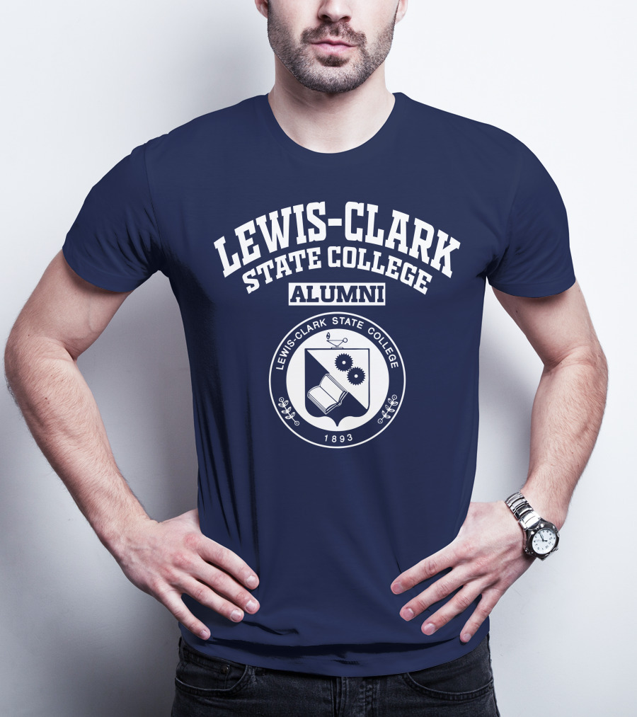 Lewis-Clark State College Alumni 1893 Emblem T-Shirt