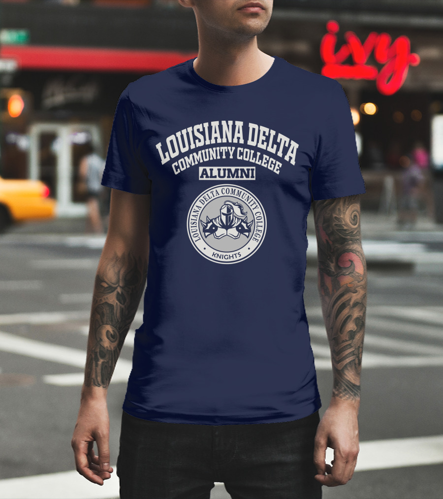 Louisiana Delta Community College Alumni Knights T-Shirt