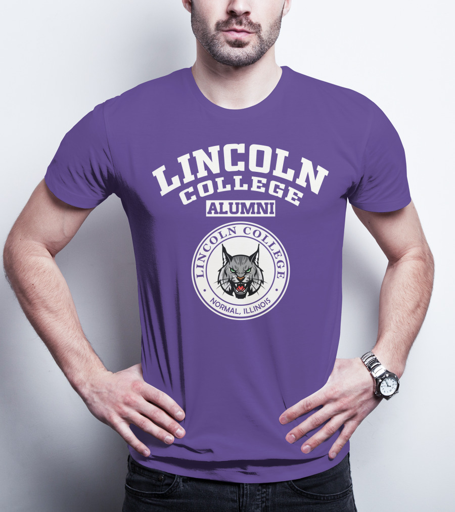 LINCOLN COLLEGE ALUMNI NORMAL ILLINOIS WILDCAT T-Shirt
