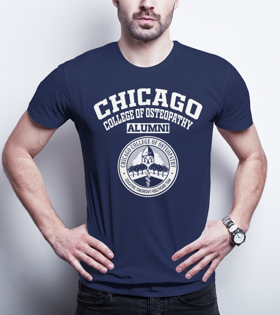 Chicago College Of Osteopathy Alumni Educating Tomorrow's Healthcare Team 1900 T-Shirt