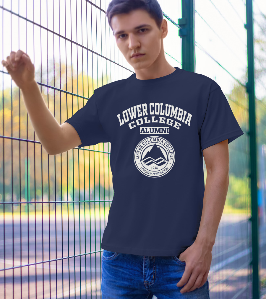 Lower Columbia College Alumni 1934 Longview Washington T-Shirt
