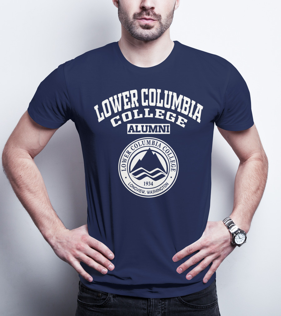 Lower Columbia College Alumni 1934 Longview Washington T-Shirt