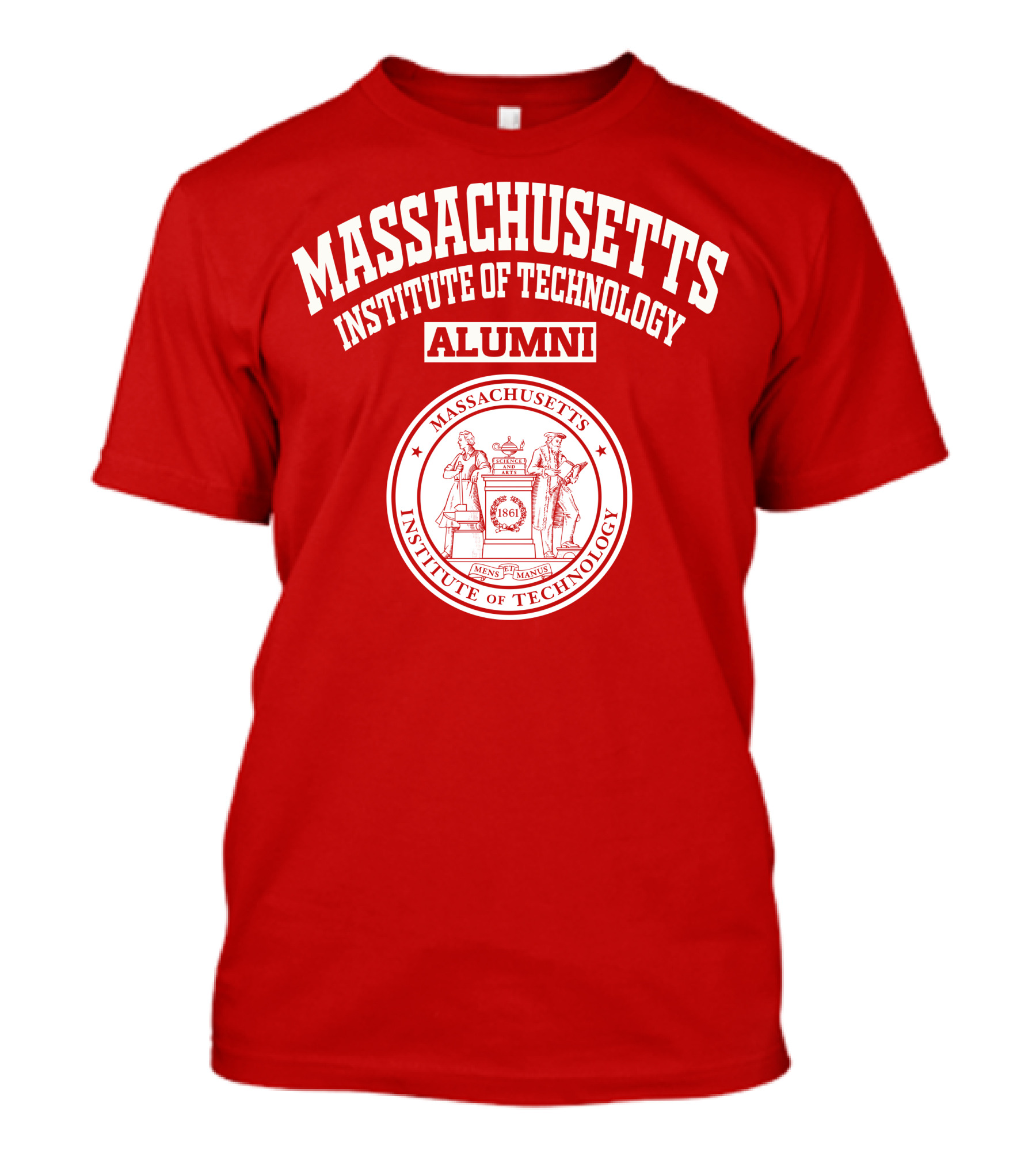 Massachusetts Institute Of Technology Alumni Seal 1861 T-Shirt