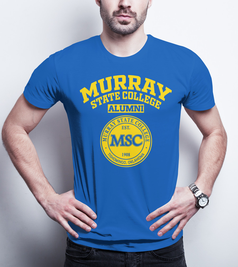 Murray State College Alumni MSC Logo Tishomingo Oklahoma Est. 1908 T-Shirt