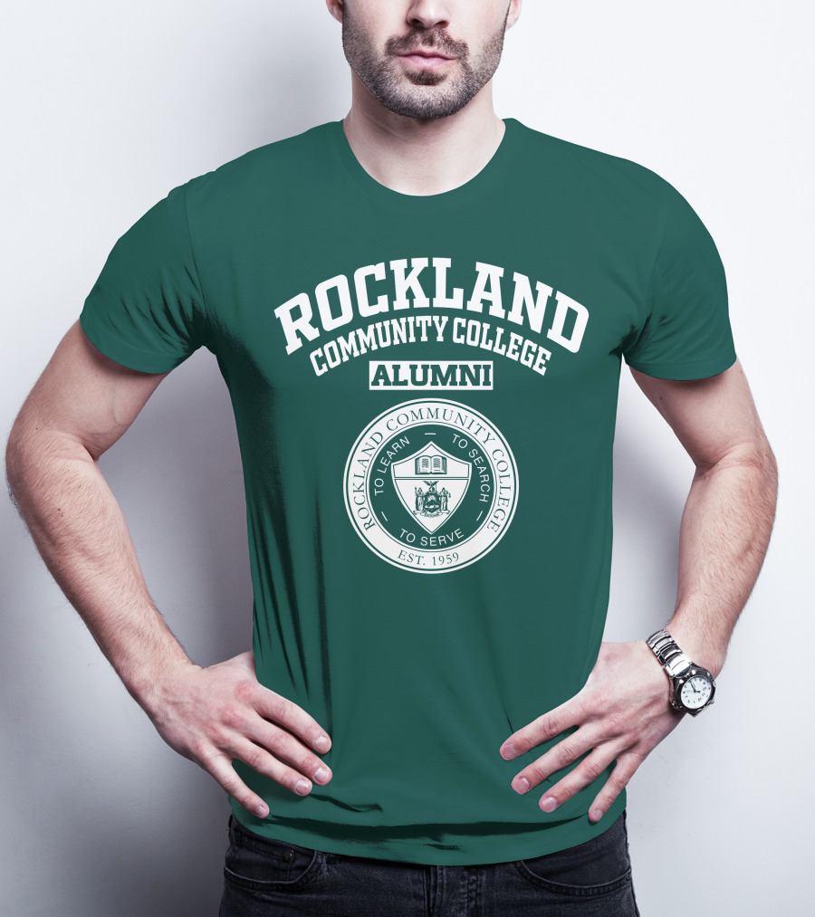 Rockland Community College Alumni To Learn To Search To Serve Est. 1959 T-Shirt