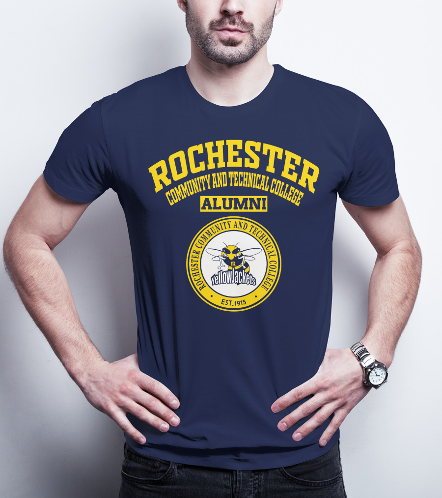 Rochester Community And Technical College Alumni YellowJackets Est. 1915 T-Shirt