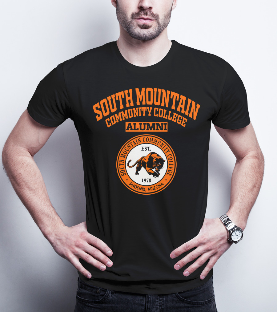 South Mountain Community College Alumni Phoenix Arizona Est. 1978 Panther T-Shirt