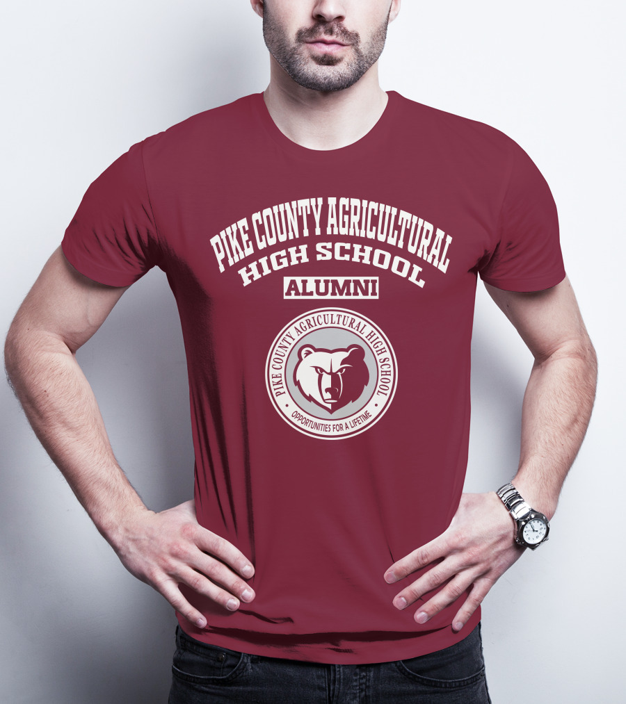 Pike County Agricultural High School Alumni Opportunities For A Lifetime Bear T-Shirt