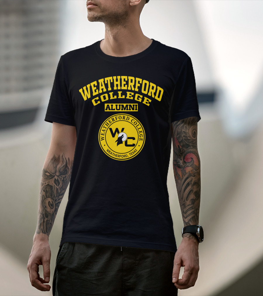 Weatherford College Alumni WC Weatherford Texas T-Shirt
