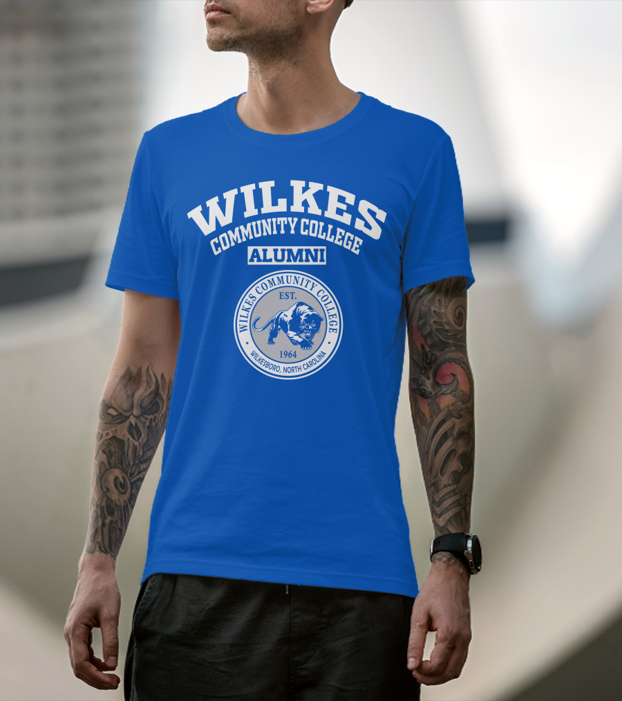 Wilkes Community College Alumni Wilkesboro North Carolina Est 1964 T-Shirt