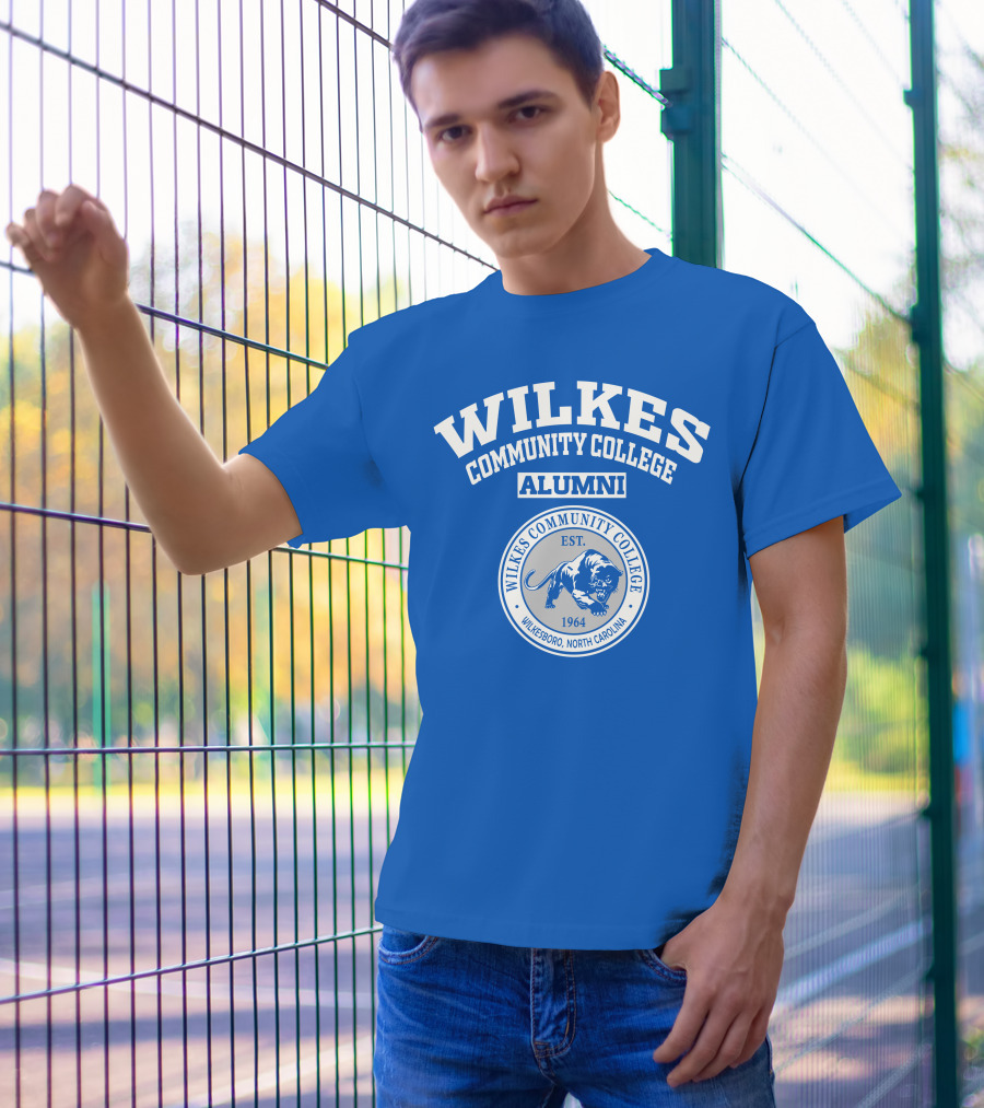 Wilkes Community College Alumni Wilkesboro North Carolina Est 1964 T-Shirt
