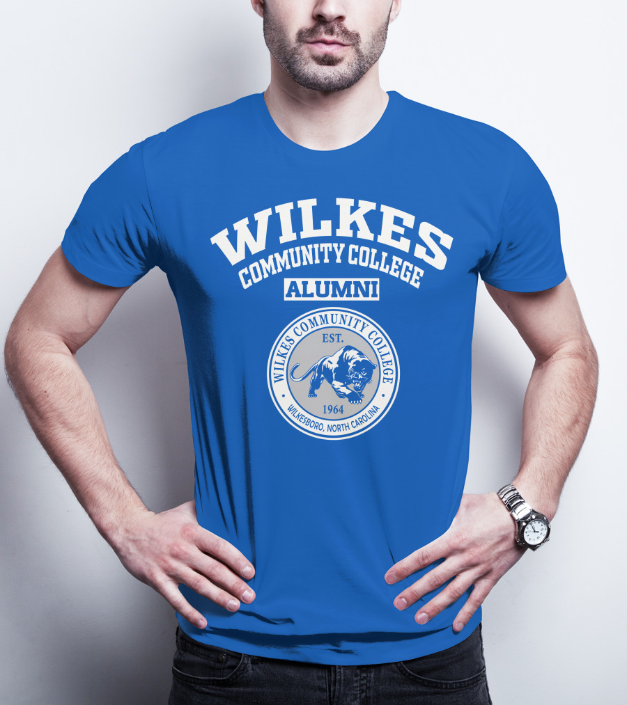 Wilkes Community College Alumni Wilkesboro North Carolina Est 1964 T-Shirt