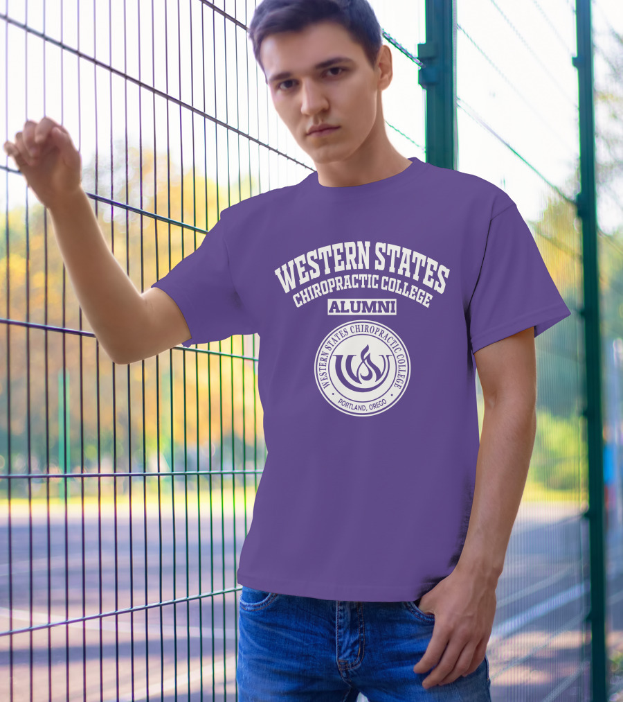 Western States Chiropractic College Alumni Portland Oregon T-Shirt