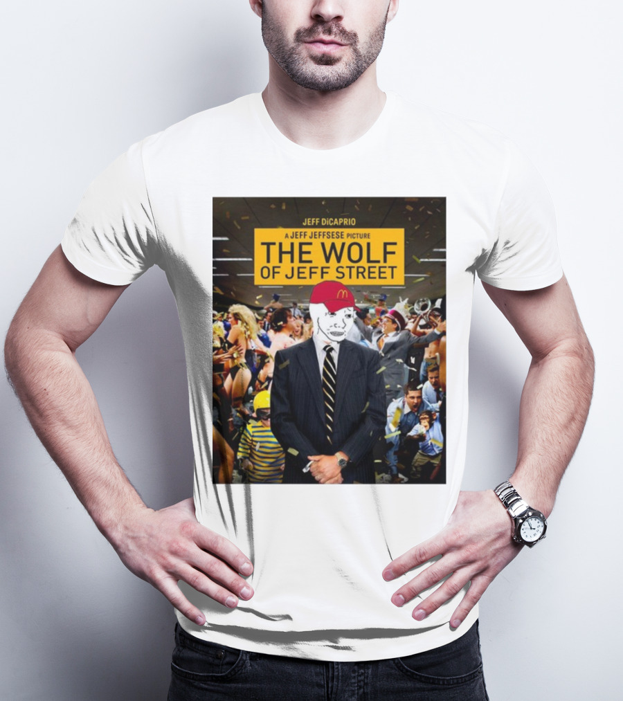 Jeff Dicaprio Jeff Jeffsese The Wolf Of Jeff Street T-Shirt