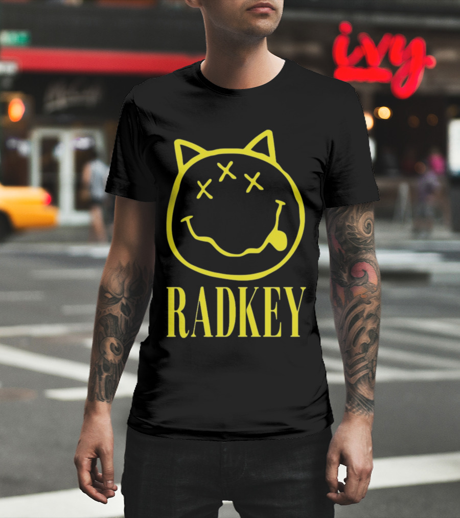 Radkey Punk Rock Cat Face T-Shirt