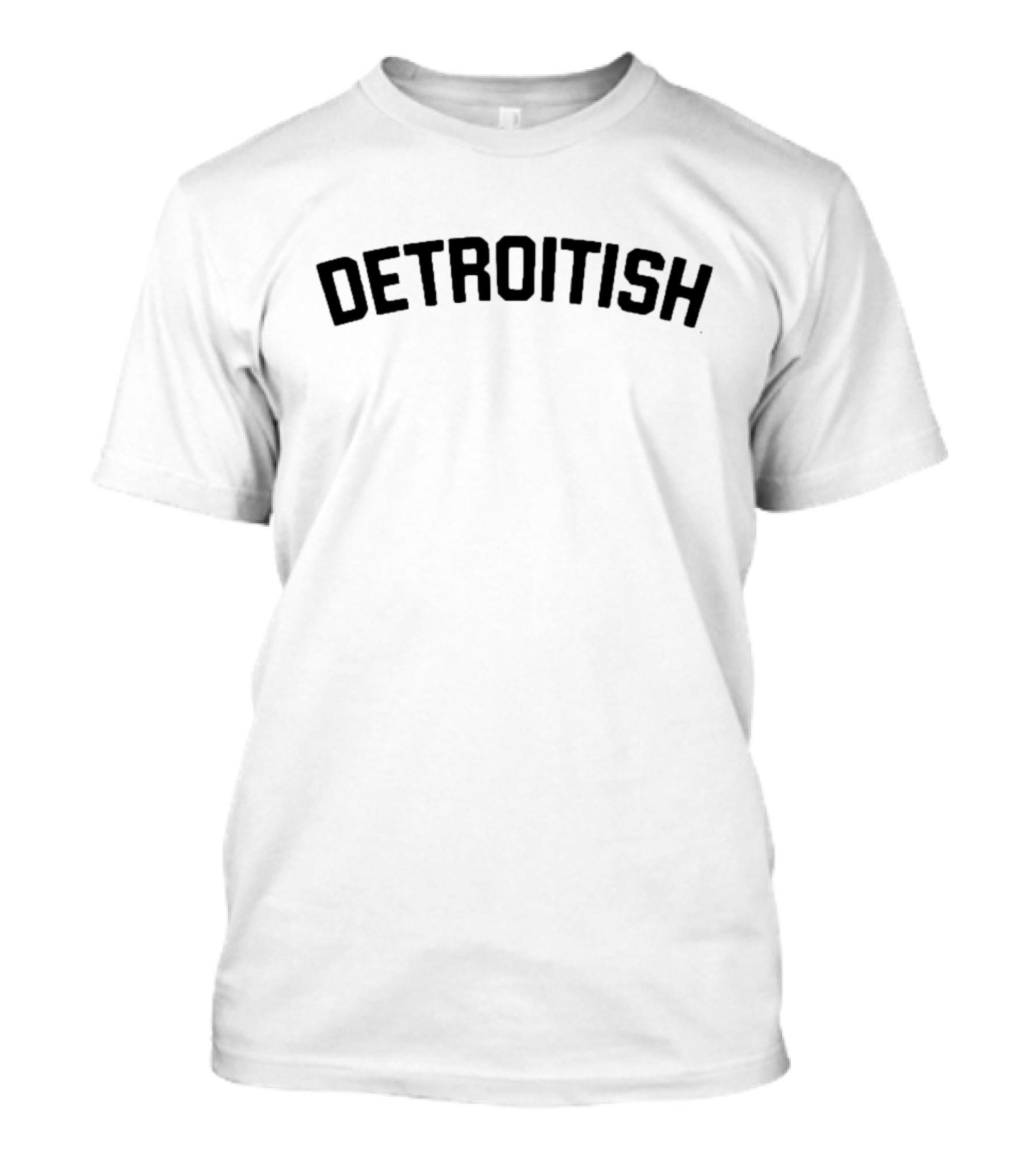 Ink Detroit Detroitish Arch Text T-Shirt